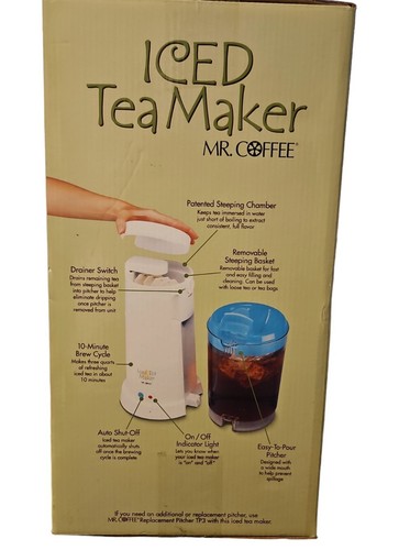 Mr. Coffee TM3 Iced Tea Pot Maker for sale online | eBay