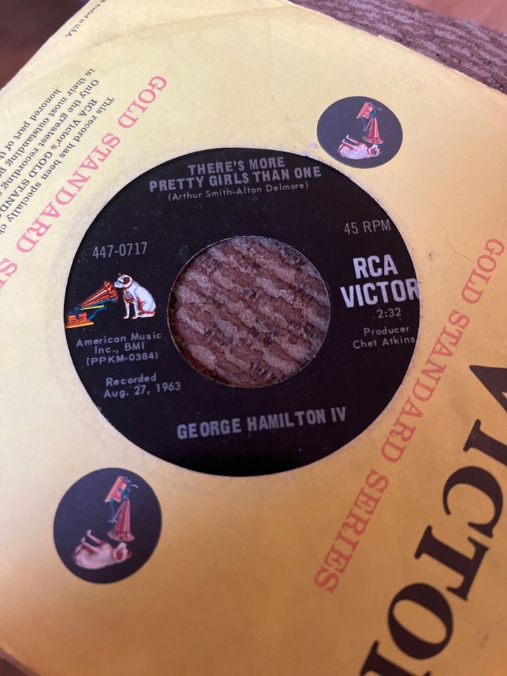 GEORGE HAMILTON IV - ABILENE / THERE'S MORE PRETTY GIRLS THAN ONE ...