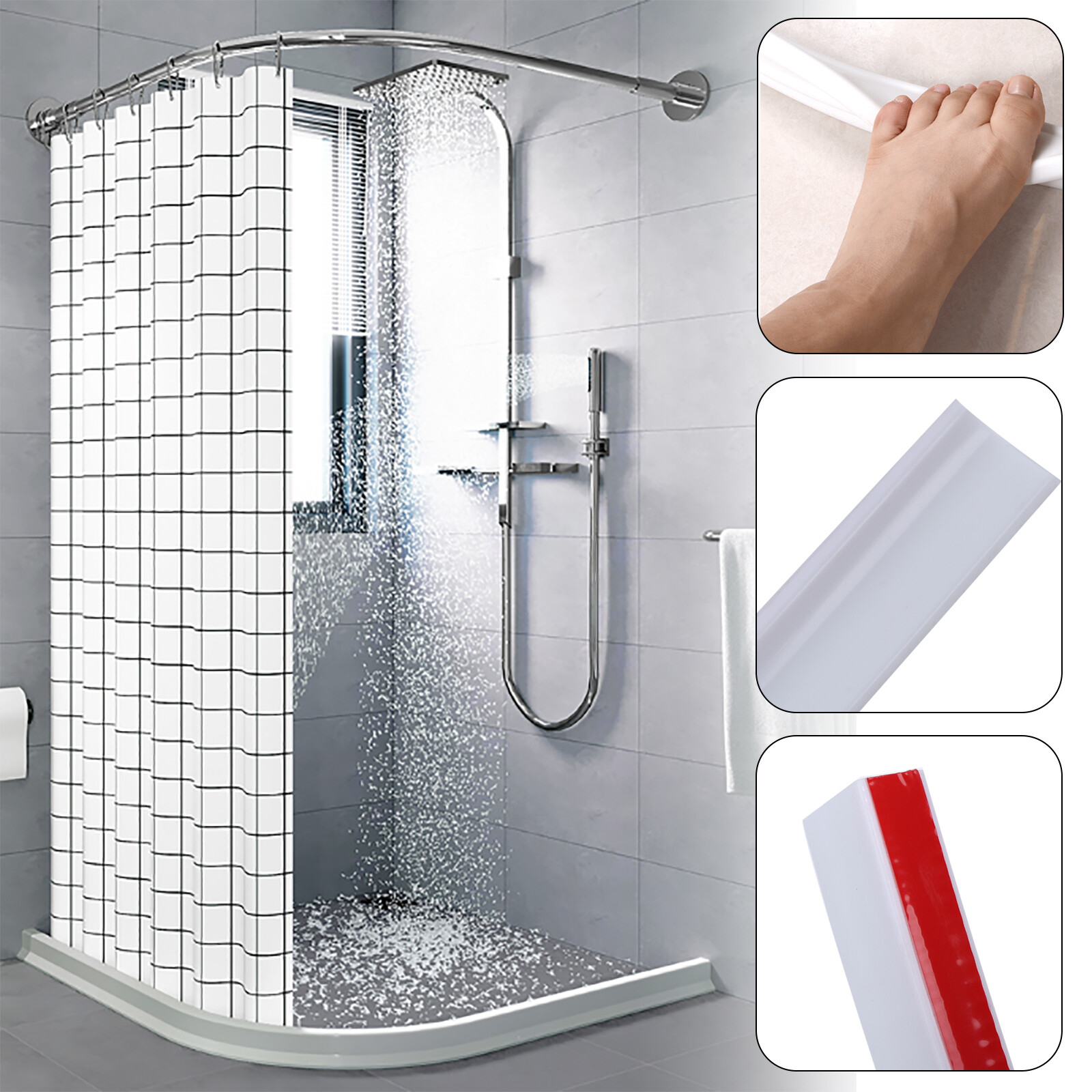 Water Dam Shower Doors