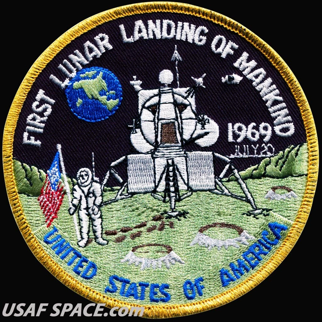 Nasa First Moon Landing Patch