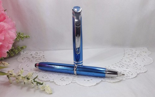 3 in 1 Medina Lighted Tip Blue Stylus LED Flashlight Pen by Adler (HIGH ...