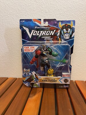 Dreamworks Voltron Legendary Defender Lion Attack Voltron Action Figure ...