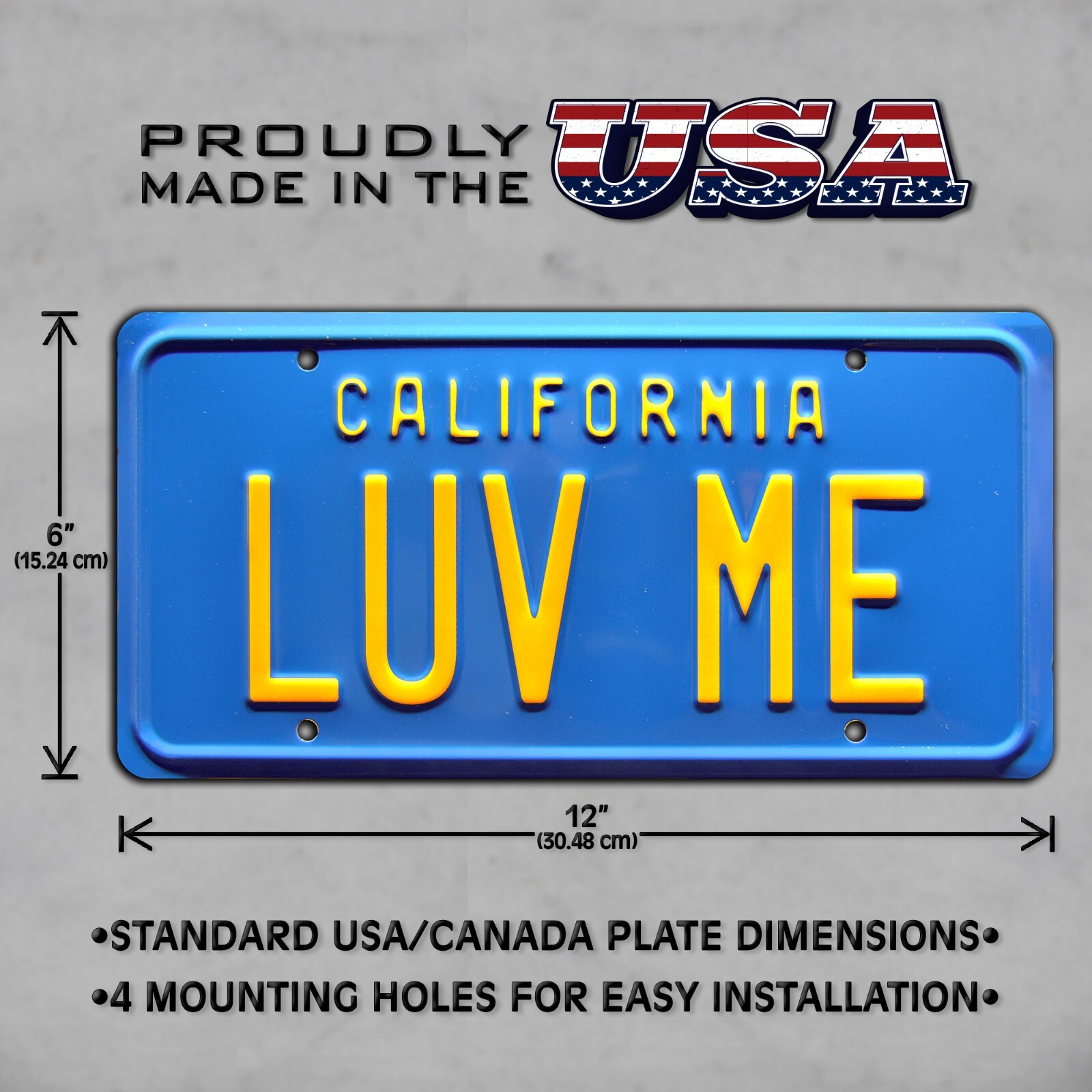 Vacation | Christie Brinkley Ferrari | LUV ME | Metal Stamped Prop ...