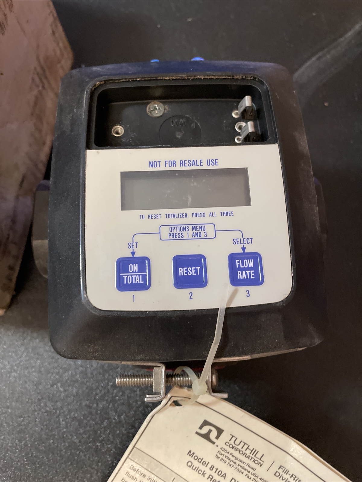 Tuthill 810GR Digital Flow Meter | eBay