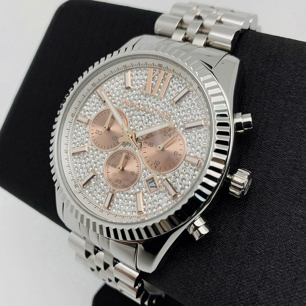 Michael Kors Silver Watches For Women