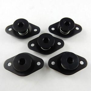5/16" BLACK ALLEN HEAD SELF EJECTING ALUM DZUS FASTENERS - 5 PK Hex ...