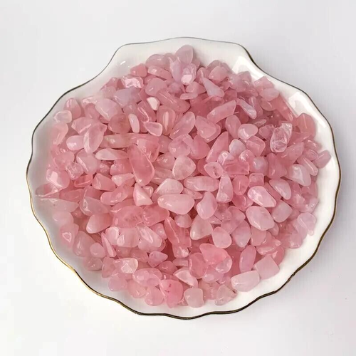 Natural Pink Quartz Stone Colors Unique Irregular Gemstone Healing Home ...