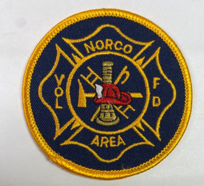 Norco Area Volunteer Fire Louisiana 3" Patch D10 | eBay