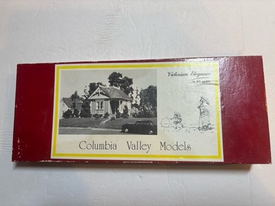 Columbia Valley Models HI Scale Victorian Cottage Kit #8703 | eBay
