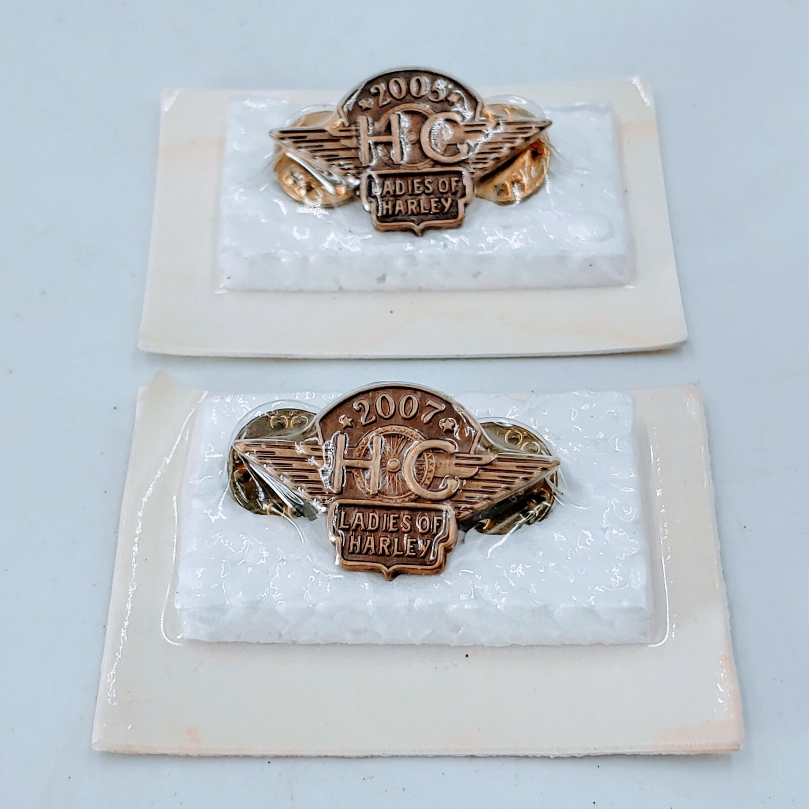 Harley Pin Ladies Hog 2005 & 07 Ladies of Harley Owners Group Jacket ...