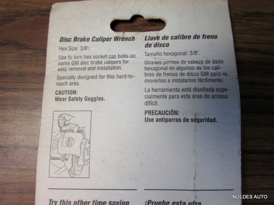 NEW KD TOOLS 2147 GM DISC BRAKE CALIPER WRENCH *MADE IN USA* (JESS394 ...