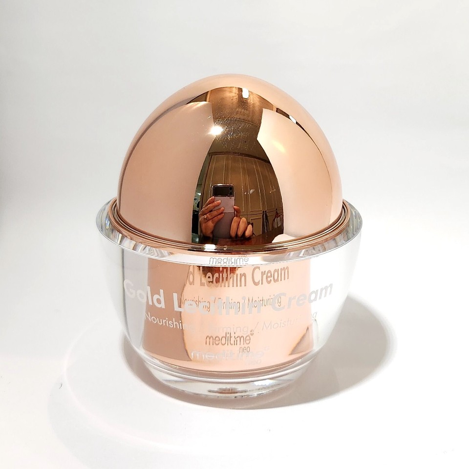 Meditime Gold Lecithin Cream 50g Anti Aging Wrinkle Firming Moisturizer ...