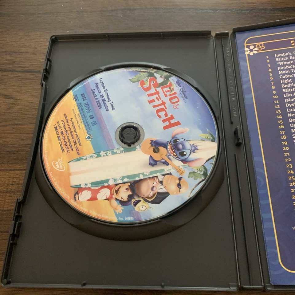 Lilo & Stitch (DVD, 2002) Walt Disney’s Animated Classic 786936165142| eBay