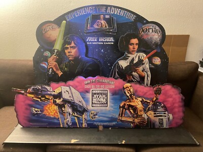 Star Wars STANDEE Doritos/Cheetos/Pepsi Cardboard Store Display ...