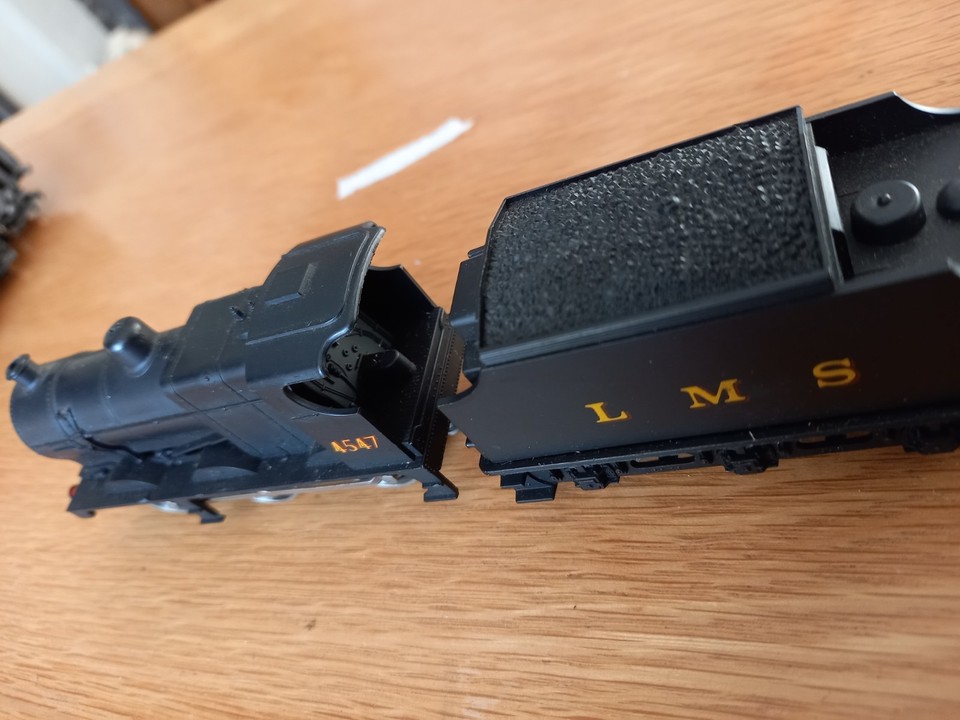 Lima LMS 4F 0-6-0 4547 Tender drive Black OO Gauge tested | eBay UK