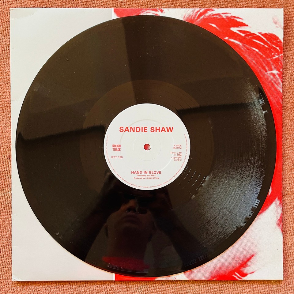 Sandie Shaw Hand In Glove 12" Vinyl Single 1984 Rough Trade Records RTT ...