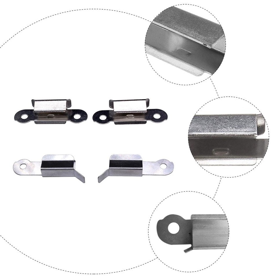 4 Pcs Triangle Clip Glass Platform Clamps 3D Printer Accessories Bed ...