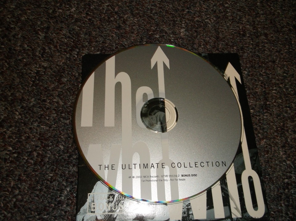 The Who The Ultimate Collection bonus cd 4 tracks MCA Promo | eBay