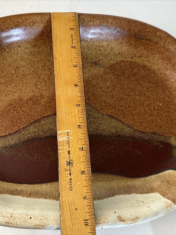 Rare! Pacific Northwest Studio Art Pottery Plate Signed By Artist David ...