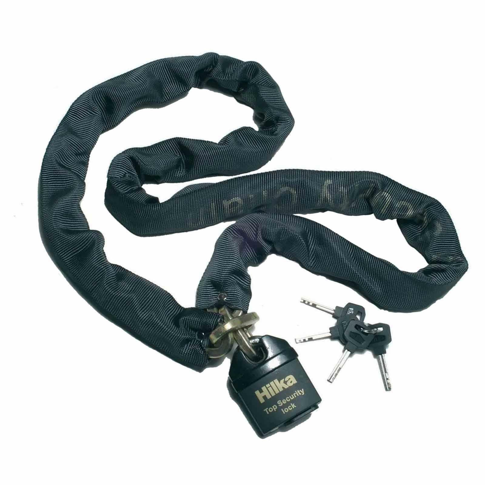 Hilka 71110010 1.1 m High Security Padlock and Chain for sale online | eBay