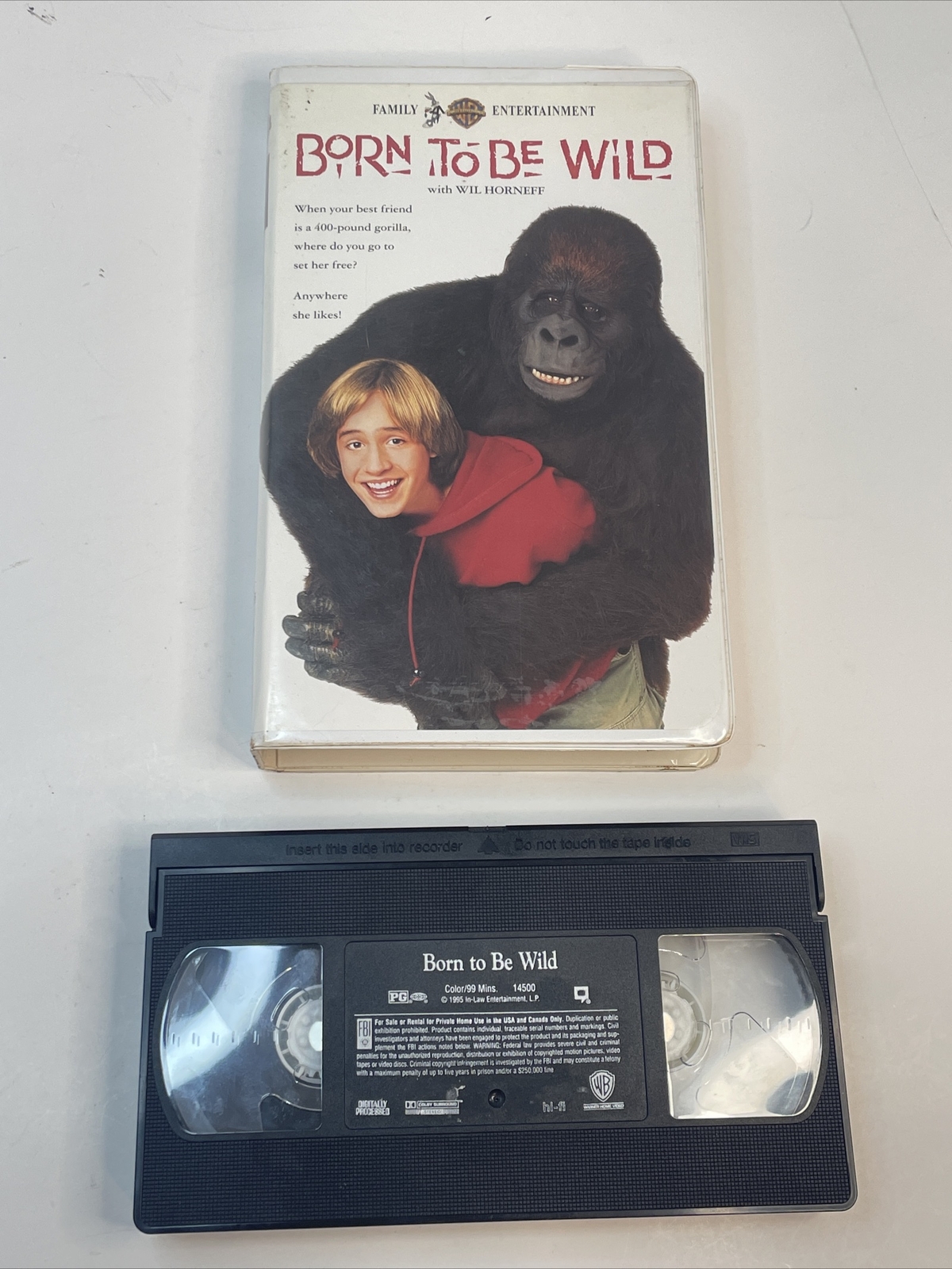 Born to Be Wild (VHS, 1995, Clam Shell) Warner Bros. 85391450030 | eBay