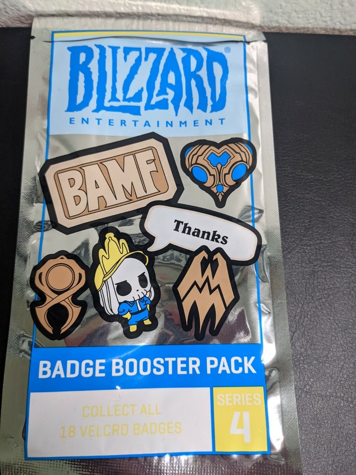 ~ Blizzcon 2020 ~ Backpack Badge Purple Nexus Pal Patch Series 4- HOTS ...