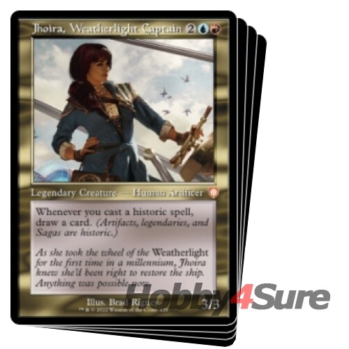 Jhoira, Weatherlight Captain X4 M/NM Magic MTG The Brothers' War ...