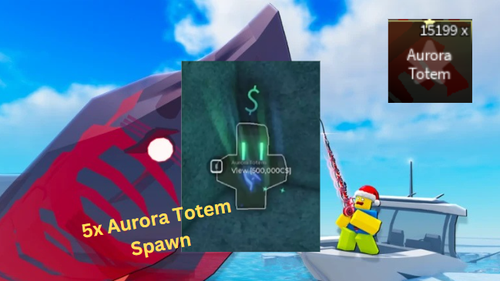 Roblox FISCH - 5x Aurora Totem Spawn | eBay