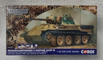 Corgi Military Panzerkampfwagen V Panther (AUSF D) 1:50 Scale Die-cast ...