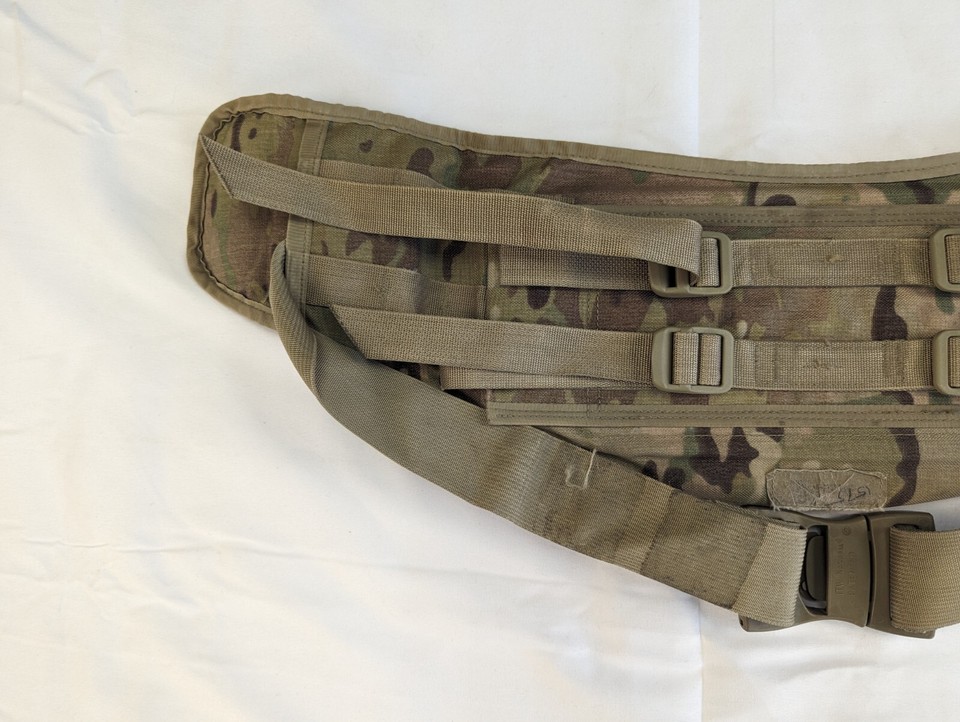 US Army Large Rucksack Waist Belt Hip Belt OCP Multicam Molle II USGI ...