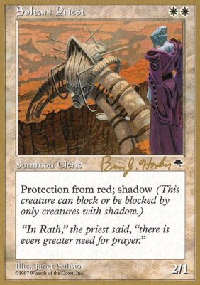 MTG Soltari Priest (bh46/117) World Championship Decks 1998 MP | eBay