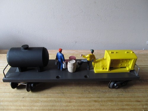 NORTHEAST TRAINS CUSTOMIZED GENERATOR/FUEL TANK CAR 0/027 GAUGE | eBay