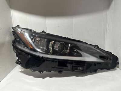 Lexus ES350 2019 2020 2021 2022 RH Passenger SINGLE BEAM LED Headight ...