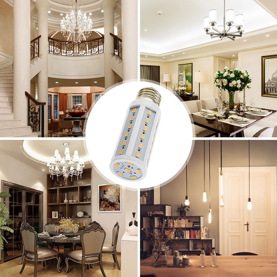 5/10PCS E26 E27 LED Corn Light Bulb 9W 12VDC Workshop Garage Lamp 6500K Daylight | eBay