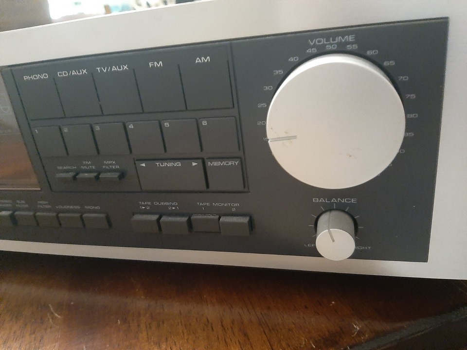 Realistic STA-2280 Digital Synthesized AM/FM Stereo Receiver Wood ...