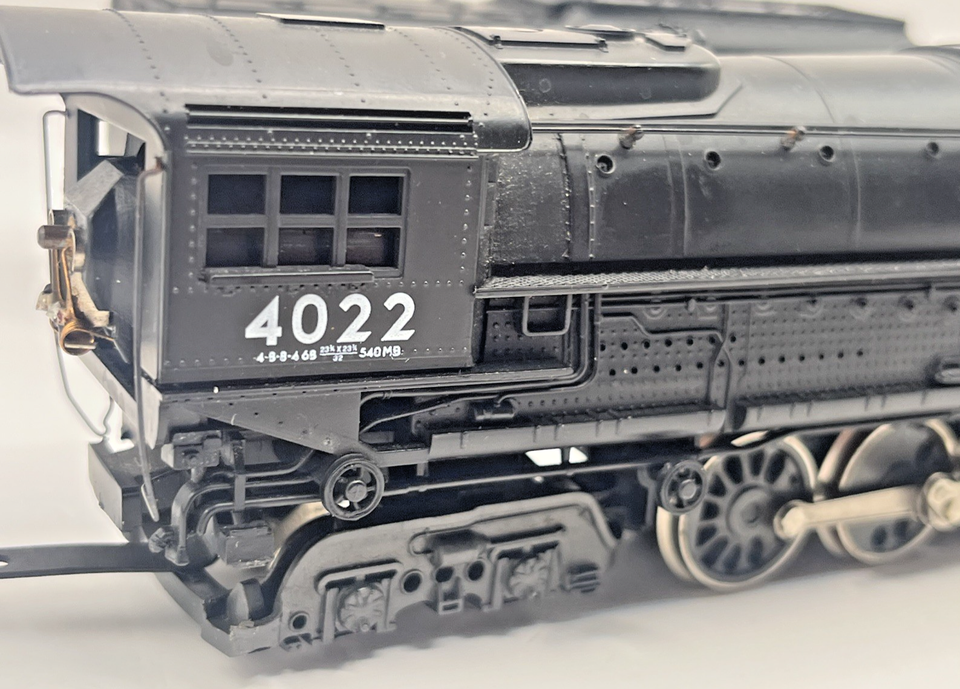 Rivarossi 4-8-8-4 Big Boy #4022 HO Cleaned, Restored LED Headlight ...