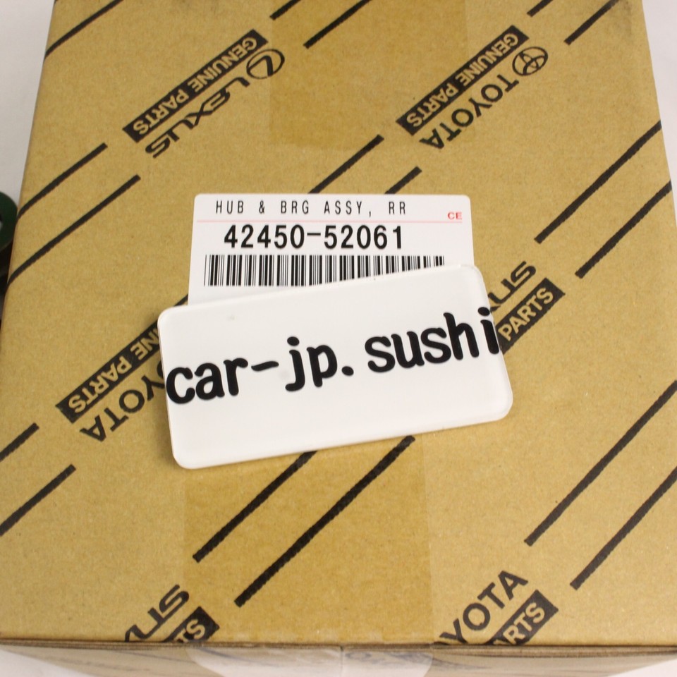 TOYOTA GENUINE 42450-52061 HUB & BEARING ASSY, REAR AXLE, RH/LH OEM ...