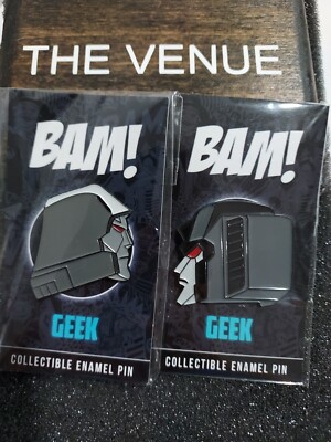 Transformers : Megatron & Starscream - Bam Geek Box Enamel Pin Set | eBay