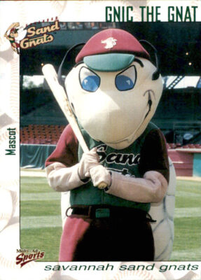 2000 Savannah Sand Gnats Multi-Ad #29 Gnic the Gnat MASCOT - NM ...
