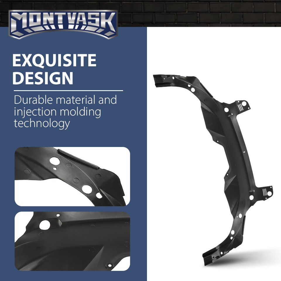 Fit For 2019-2022 Jeep Cherokee Radiator Core Upper Sight Shield Cover ...