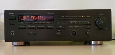 Yamaha RX-V670 A/V Home Theater Receiver. Amber display color. Tested ...