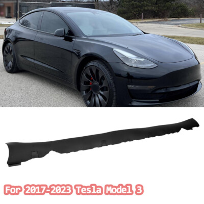 Fit For 17-22 Tesla Model 3 Passenger RH Side Skirt Molding Rocker ...
