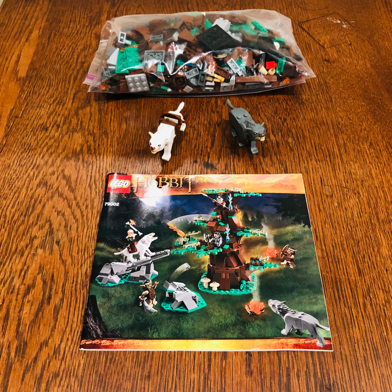 LEGO The Hobbit Attack of Wargs 79002 INCLUDES BOTH WARG Adult ...