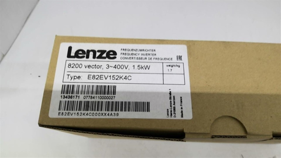 Lenze E82EV152K4C 8200 Vector 3-400V 1.5KW Frequency Inverter | eBay