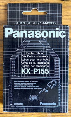 Panasonic KX-P155i Black Ribbon for KX-P1524 P1540 P1624 P1654 | eBay