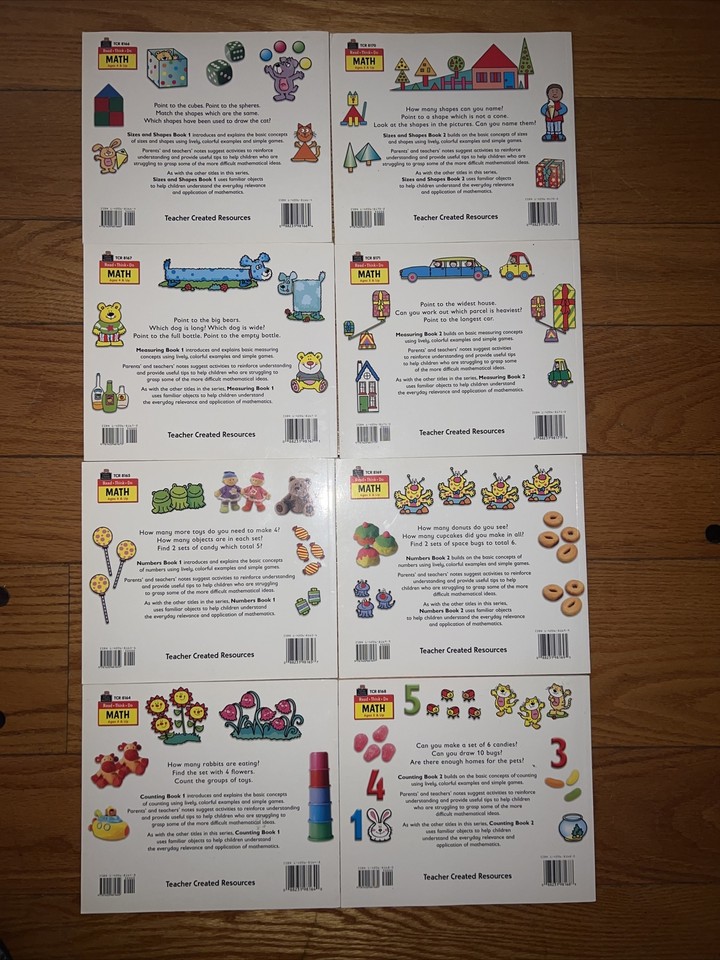 Teacher Created Resources - Start Maths Series - First Step Series | eBay