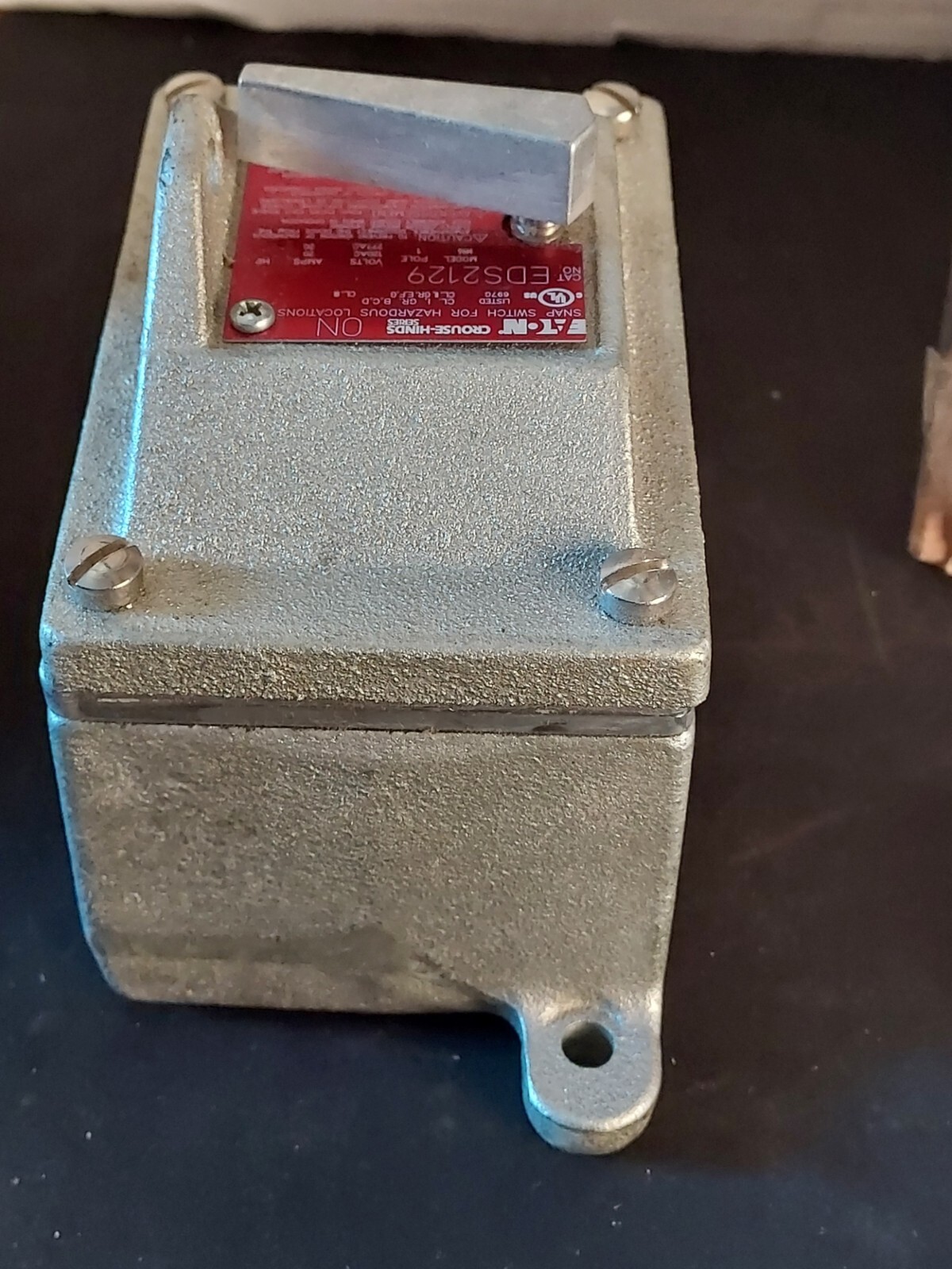 NEW Eaton Crouse Hinds EDS2129 Explosion Proof Factory Sealed SNAP ...