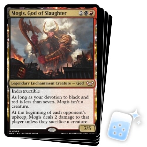 MOGIS, GOD OF SLAUGHTER X4 Duskmourn: House Of Horror: Commander Magic ...