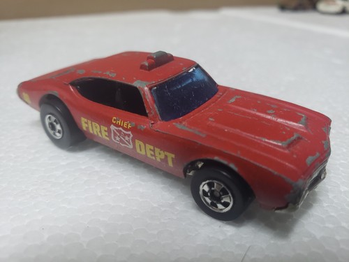 Vintage Hot Wheels Redline Olds 442 Fire Chief Special Hong Kong | eBay