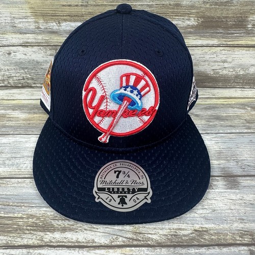 New York Yankees Hat Liberty Limited Edition Mitchell & Ness Fitted Cap ...